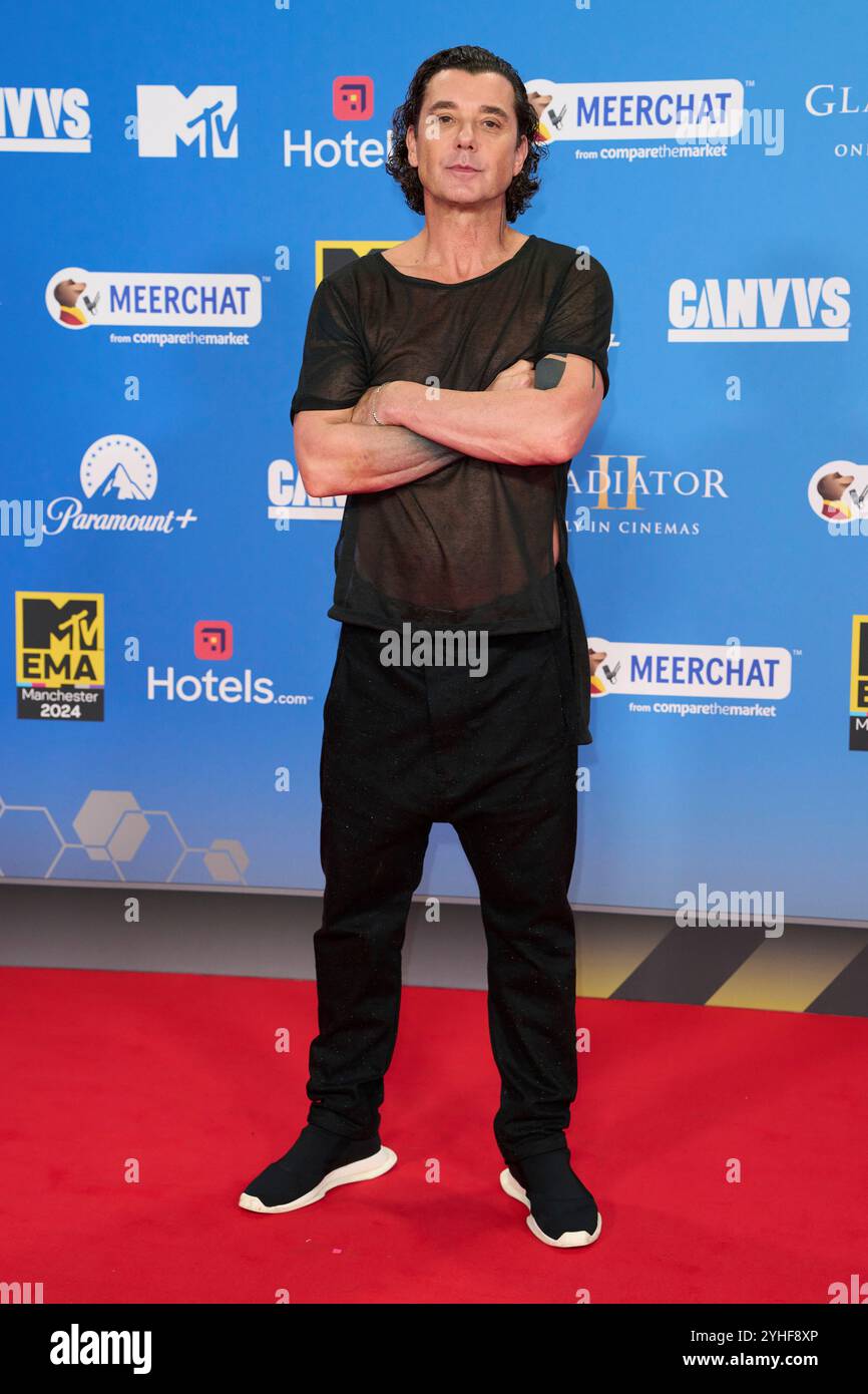 Gavin Rossdale poses for photographers upon arrival at the MTV European ...