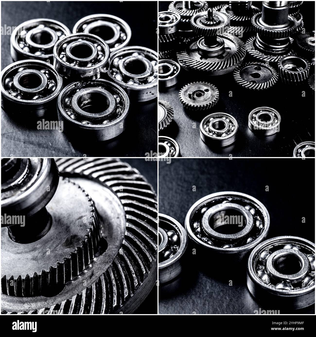 Car parts collage hi-res stock photography and images - Alamy