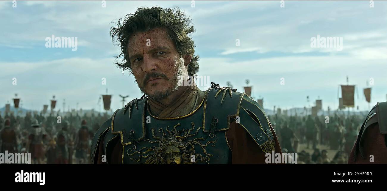 GLADIATOR II - FILM STILLS. 2024 . Malta, Morocco, UK. Pedro Pascal in ...