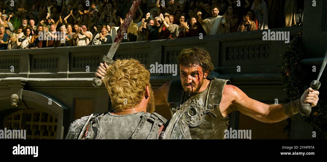 GLADIATOR II - FILM STILLS. 2024 . Malta, Morocco, UK. Paul Mescal in ...