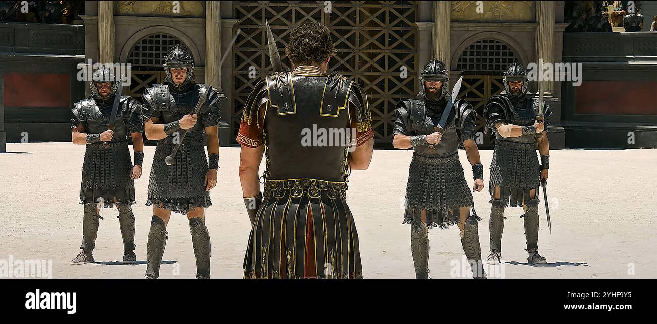 GLADIATOR II - FILM STILLS. 2024 . Malta, Morocco, UK. Pedro Pascal in ...