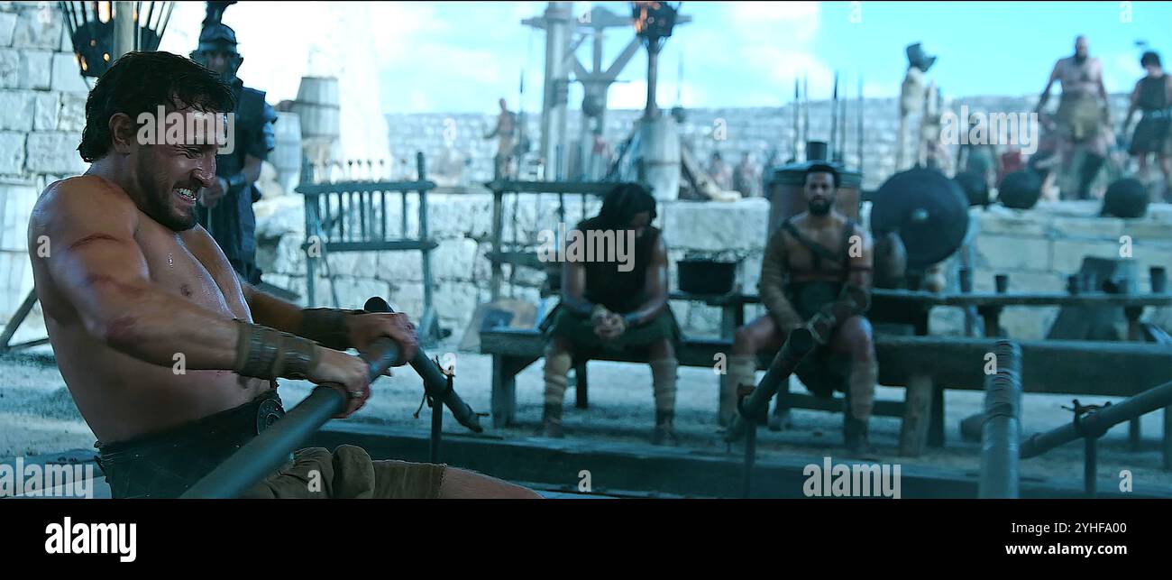 GLADIATOR II - FILM STILLS. 2024 . Malta, Morocco, UK. Paul Mescal in ...