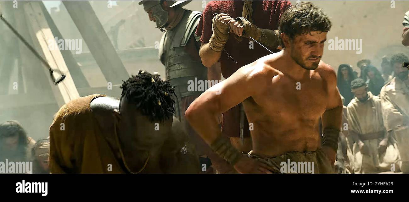 GLADIATOR II - FILM STILLS. 2024 . Malta, Morocco, UK. Paul Mescal in ...