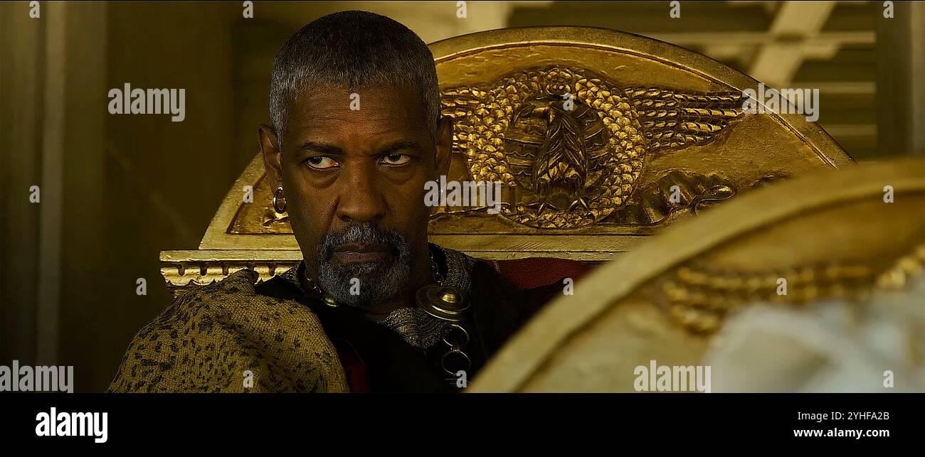 GLADIATOR II - FILM STILLS. 2024 . Malta, Morocco, UK. Denzel ...