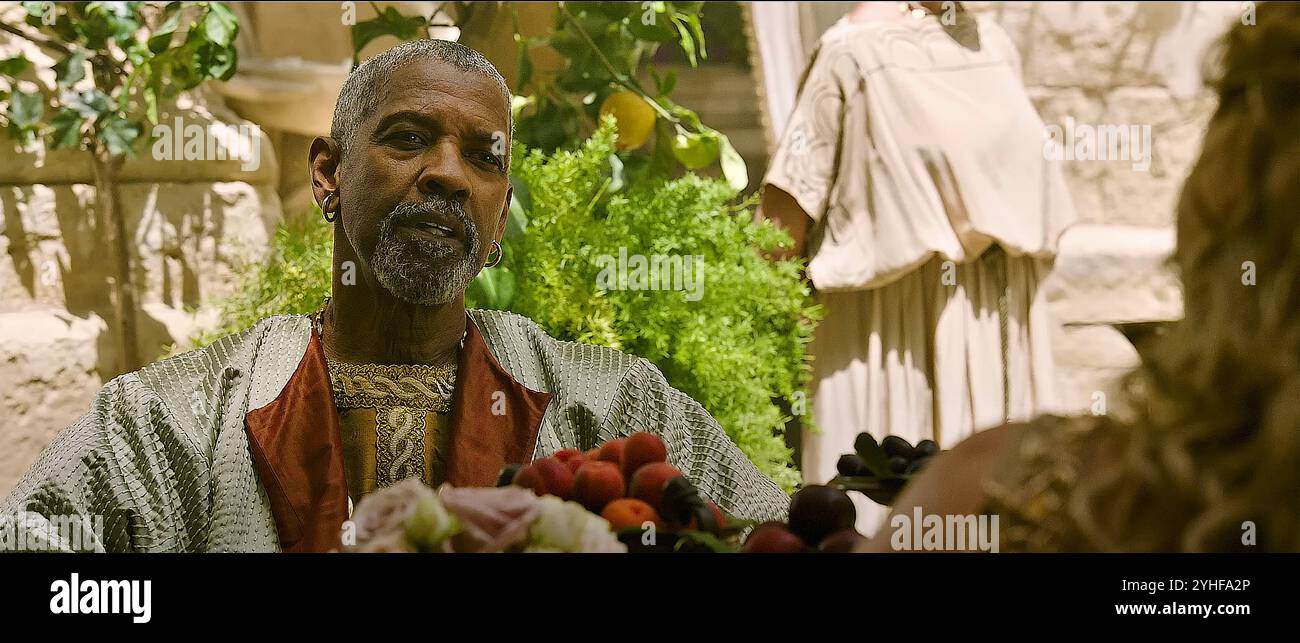 GLADIATOR II - FILM STILLS. 2024 . Malta, Morocco, UK. Denzel ...