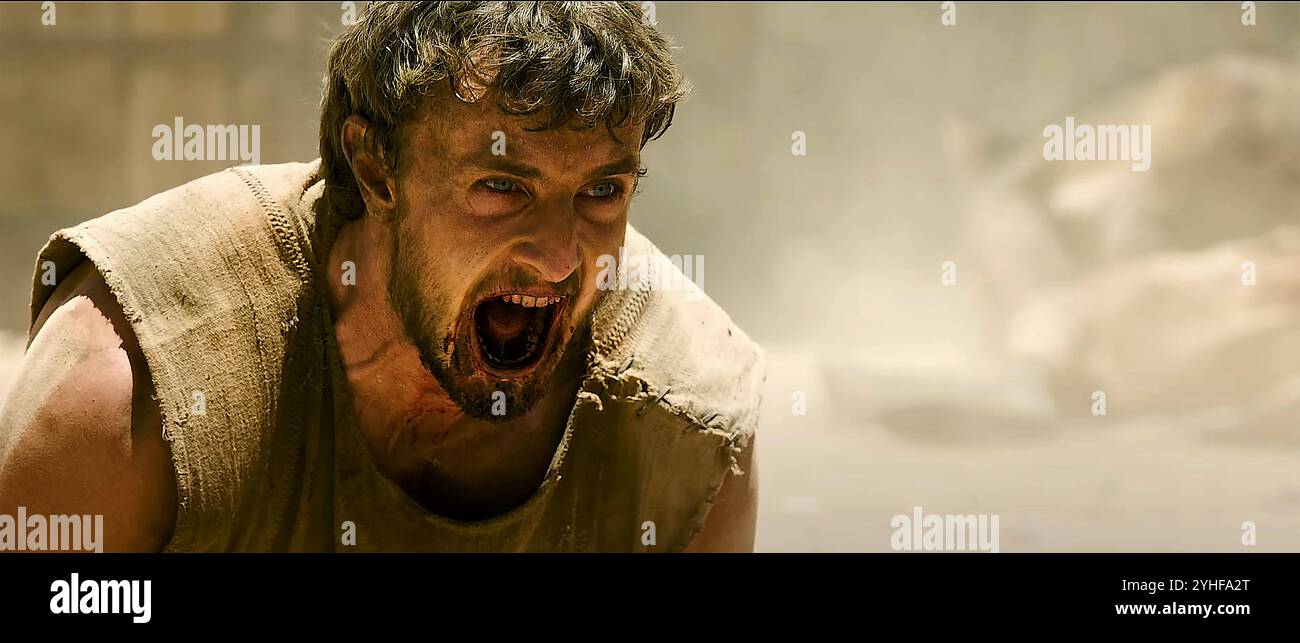 GLADIATOR II - FILM STILLS. 2024 . Malta, Morocco, UK. Paul Mescal in ...