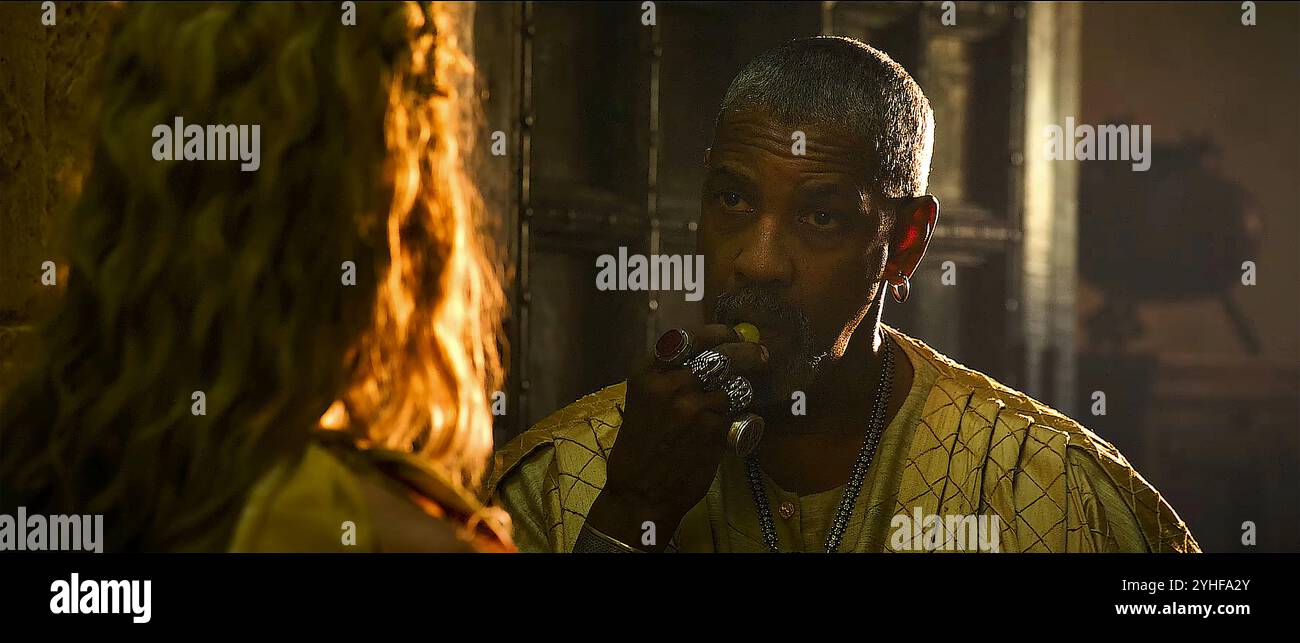 GLADIATOR II - FILM STILLS. 2024 . Malta, Morocco, UK. Denzel ...
