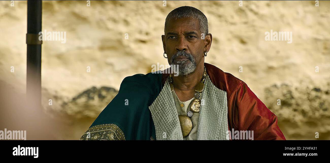 GLADIATOR II - FILM STILLS. 2024 . Malta, Morocco, UK. Denzel ...