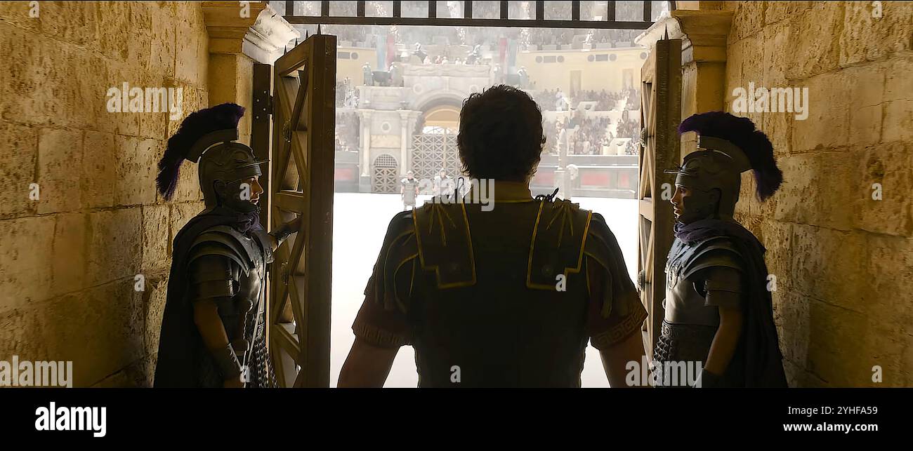 GLADIATOR II - FILM STILLS. 2024 . Malta, Morocco, UK. Pedro Pascal in ...
