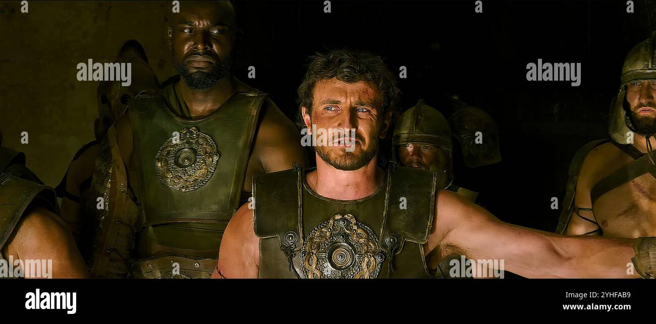 GLADIATOR II - FILM STILLS. 2024 . Malta, Morocco, UK. Paul Mescal in ...