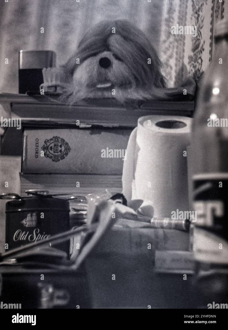 Student possessions, still life, 1969 Stock Photo - Alamy