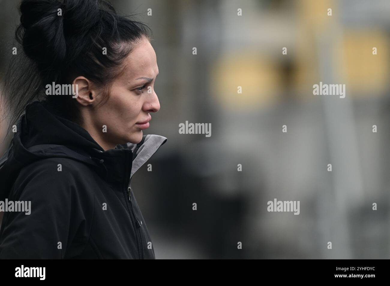 Ullared, Halland, Sweden. November 11 2024. Customers outside of Gekås ...