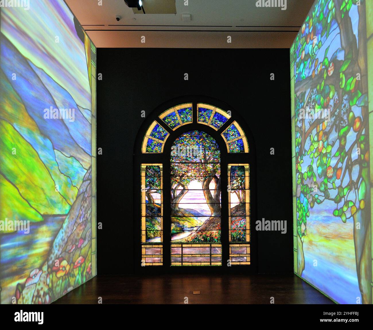 New York, USA. 11th Nov, 2024. The Danner Memorial Window by Tiffany ...