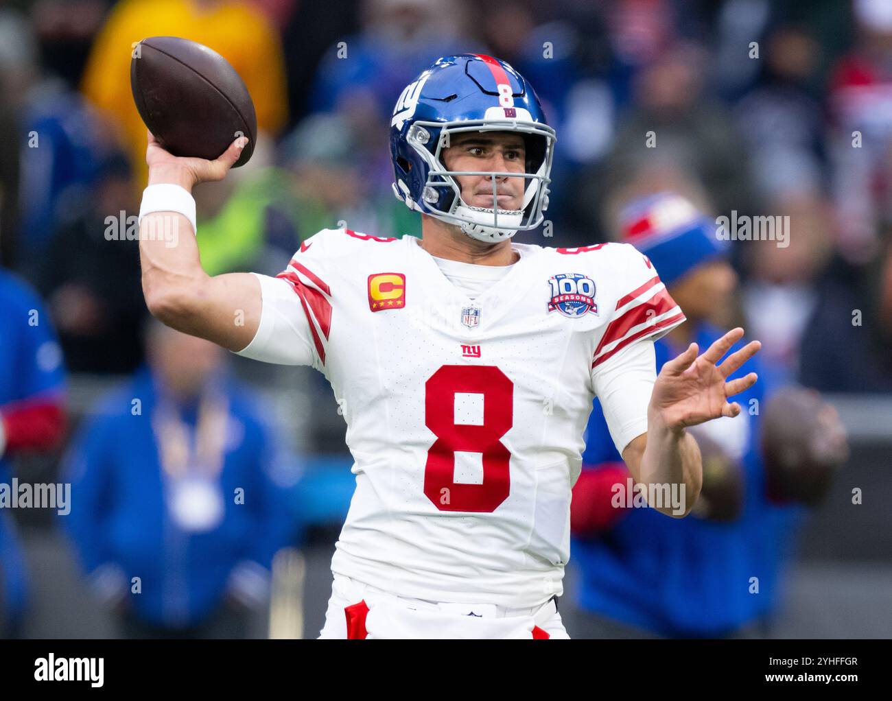 Munich, Germany. 10th Nov, 2024. American Football, NFL, Carolina ...