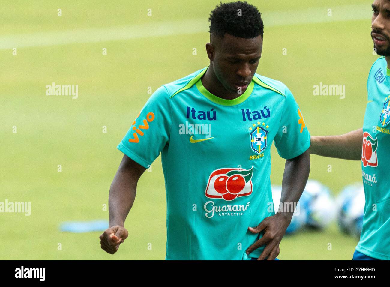 Belem, Brazil. 11th Nov, 2024. PA - BELEM - 11/11/2024 - BRAZILIAN NATIONAL TEAM, TRAINING ...