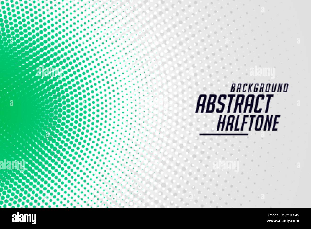 stylish round halftone banner abstract background design Stock Vector ...