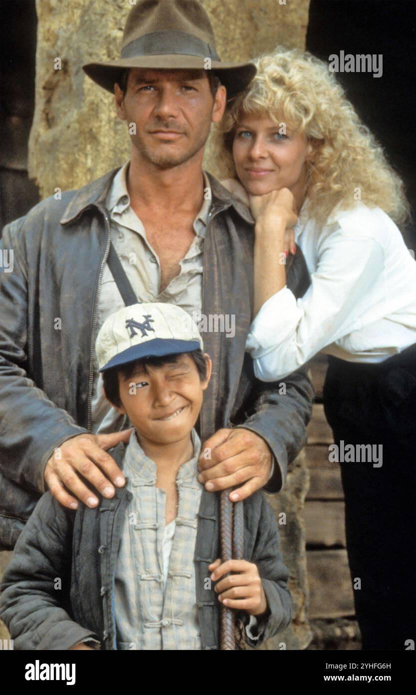 INDIANA JONES AND THE TEMPLE OF DOOM 1984 Paramount Pictures film with ...