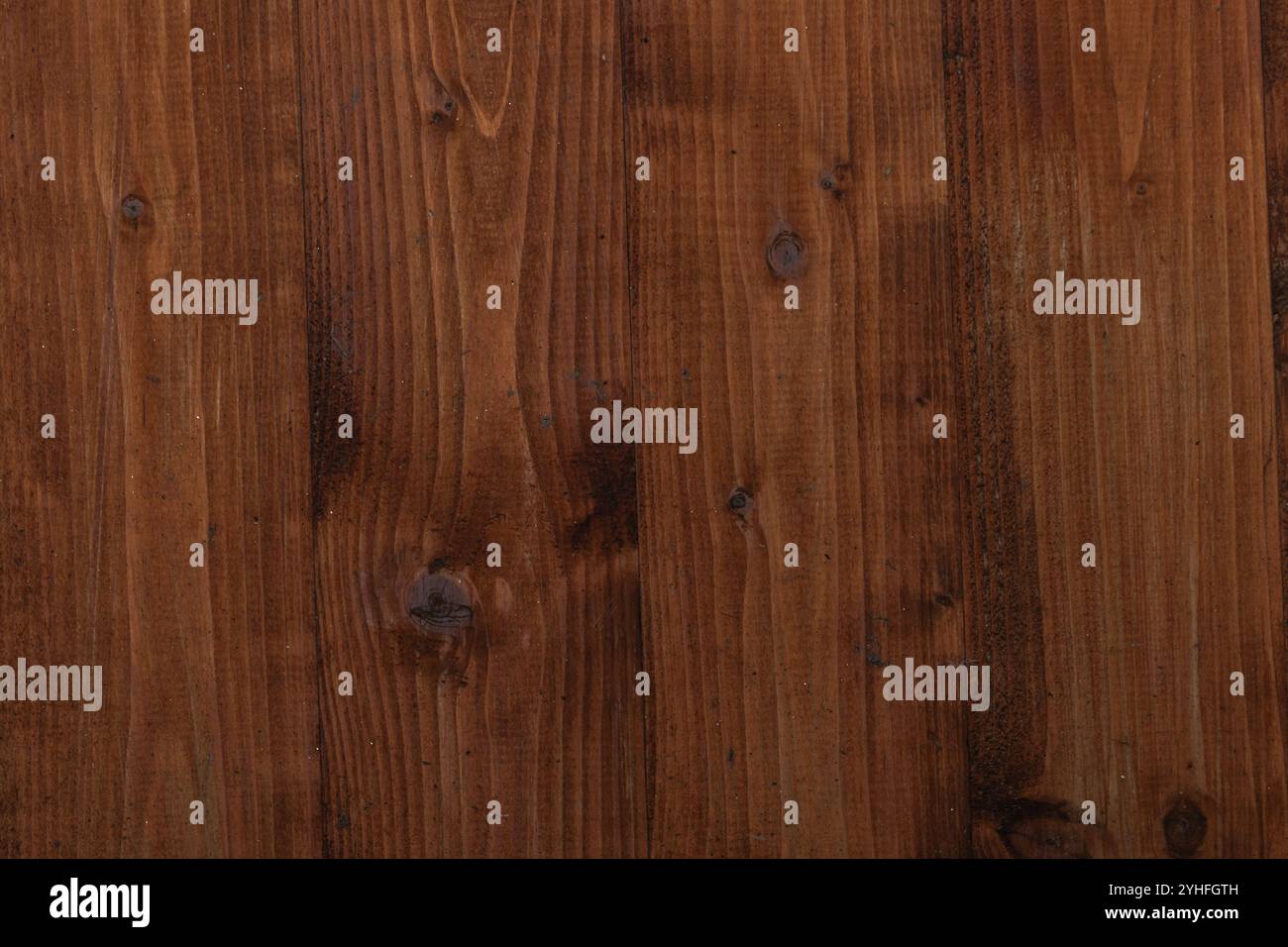 Elegant dark wooden panel with distinctive knots and deep rich textures ...