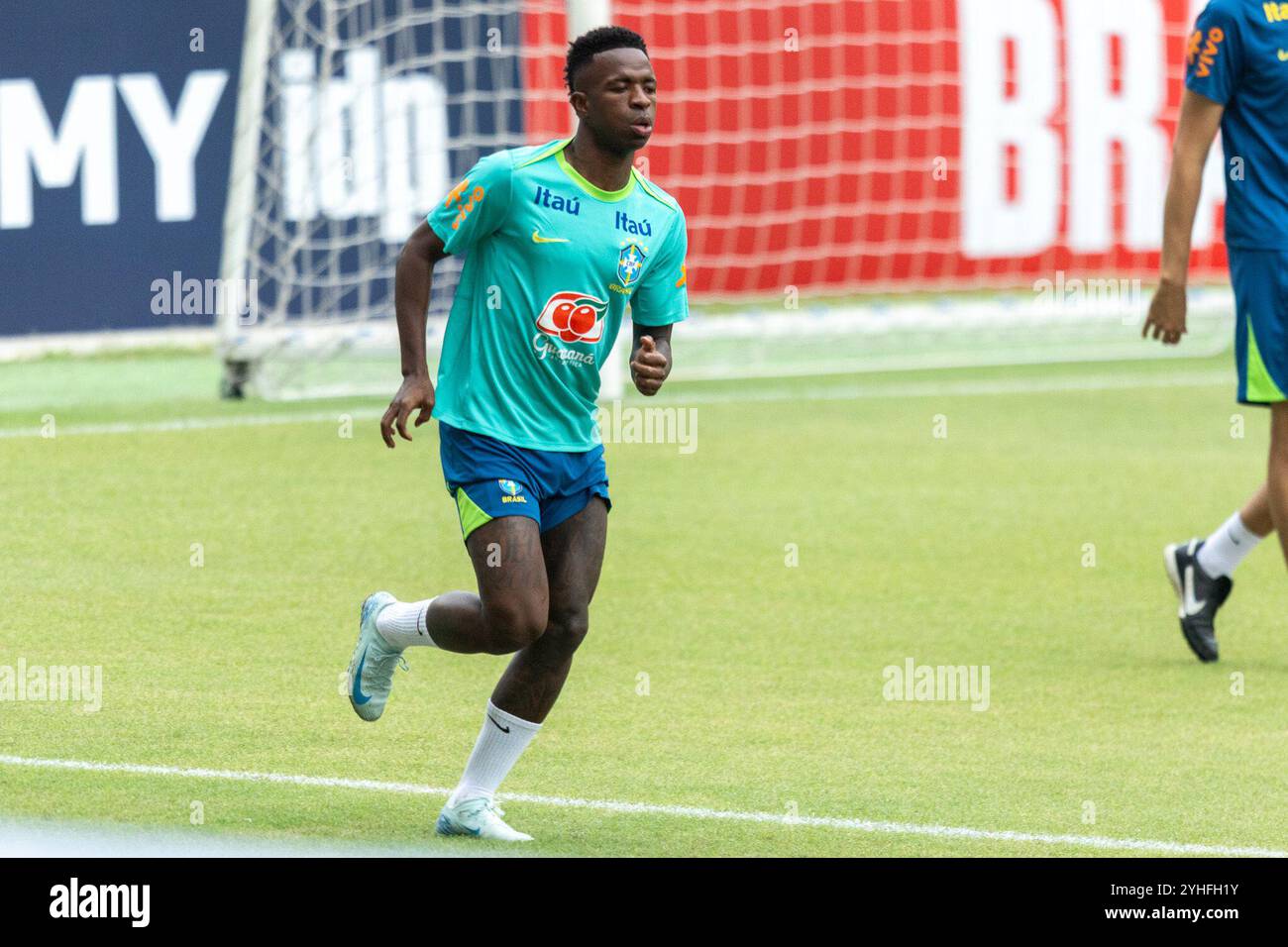 Belem, Brazil. 11th Nov, 2024. PA - BELEM - 11/11/2024 - BRAZILIAN NATIONAL TEAM, TRAINING ...
