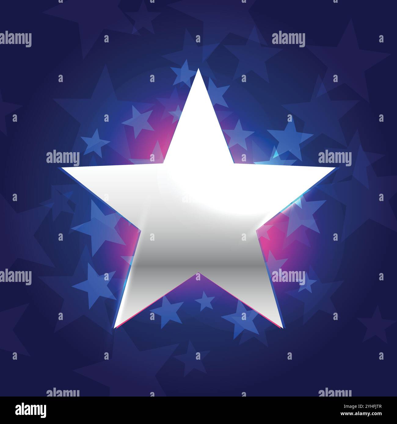 Star united states silver Stock Vector Images - Alamy