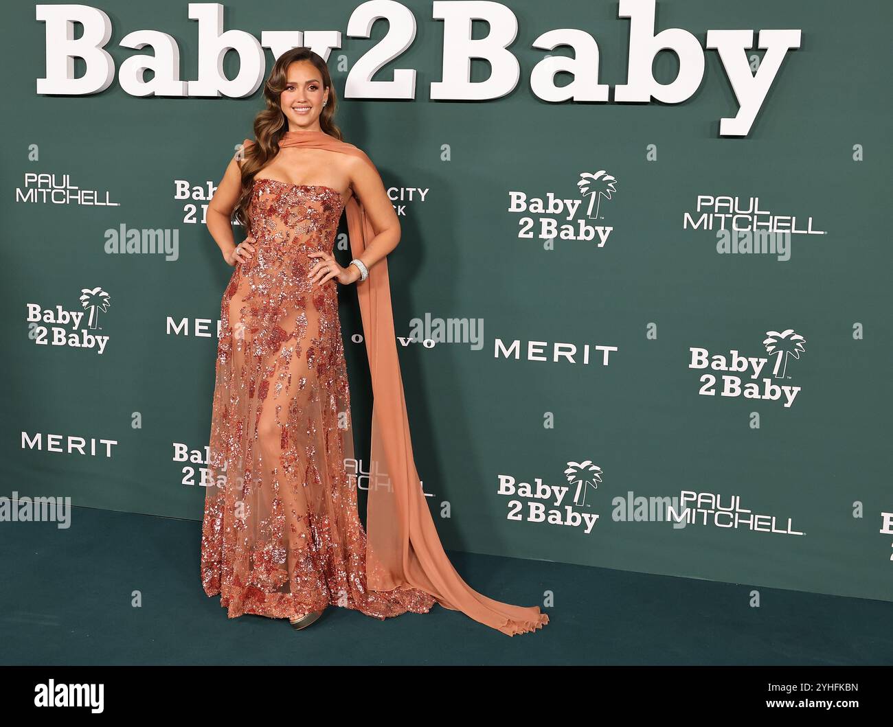 Jessica Alba attends the 2024 Baby2Baby Gala at Pacific Design Center ...