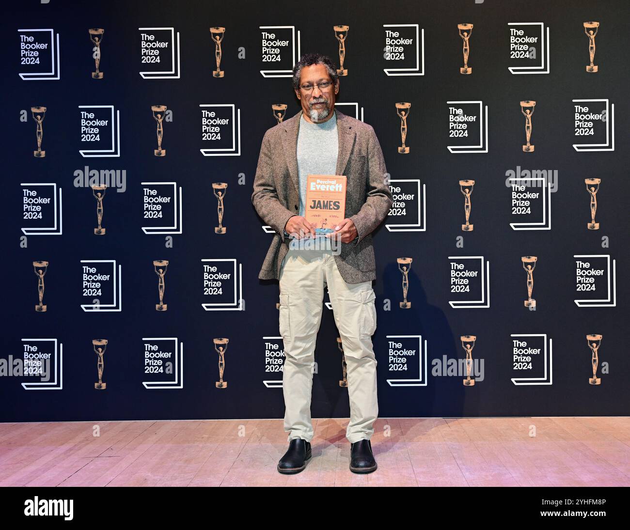 LONDON, UK. 11th Nov, 2024. Percival Everett 'James' attends The Booker ...