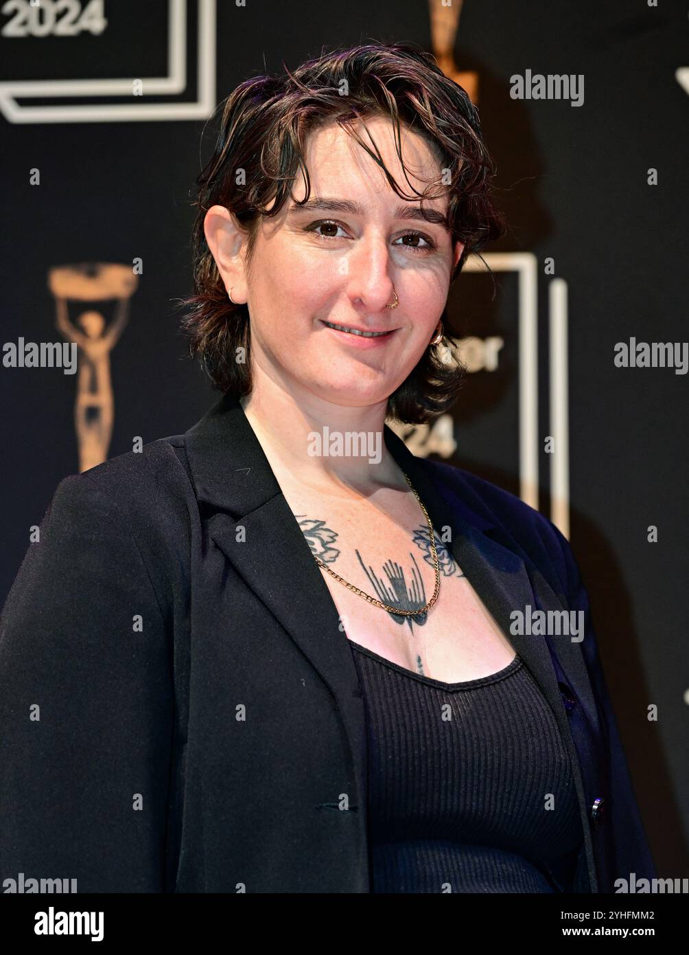 LONDON, UK. 11th Nov, 2024. Yael van der Wouden 'The Safekeep' attends ...