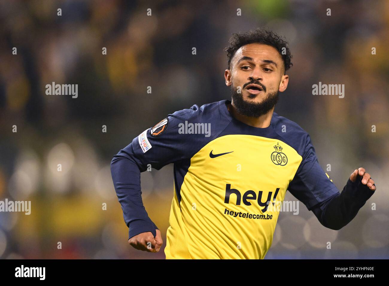 BRUSSELS - Sofiane Boufal of Royale Union Saint-Gilloise during the ...