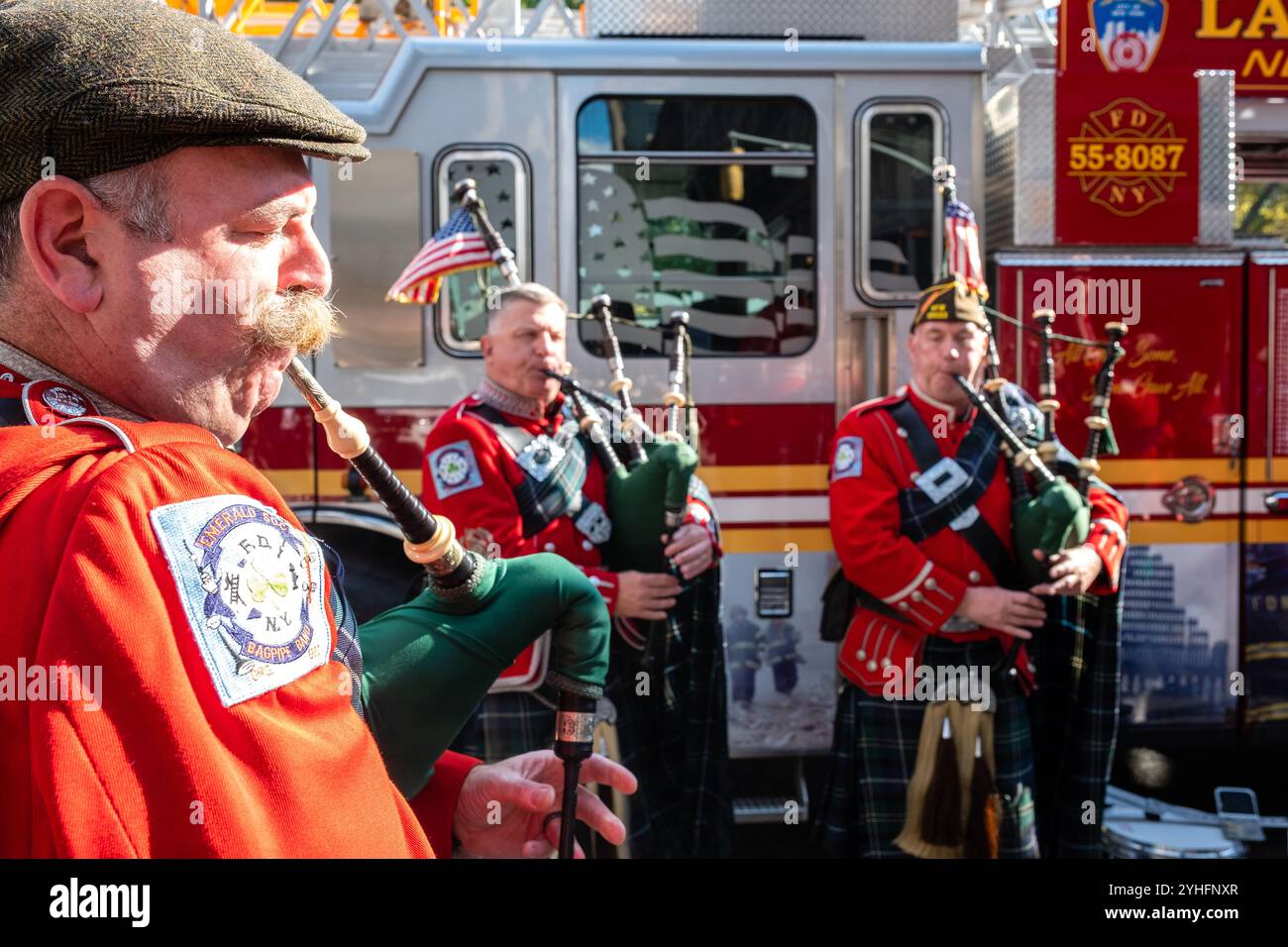 New York City, NY, USA. 11th Nov, 2024. The annual Veterans Day Parade ...