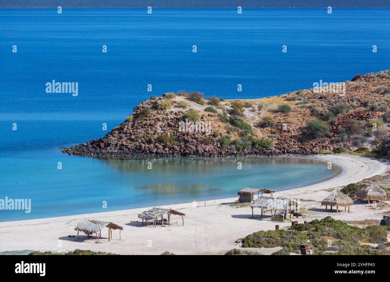 Beautuful landscapes in Baja California, Mexico. Travel background ...