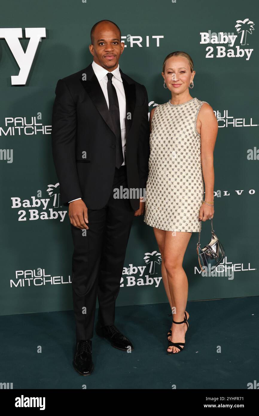 Ogunlesi and Jennifer Meyer attends the 2024 Baby2Baby Gala at Pacific ...