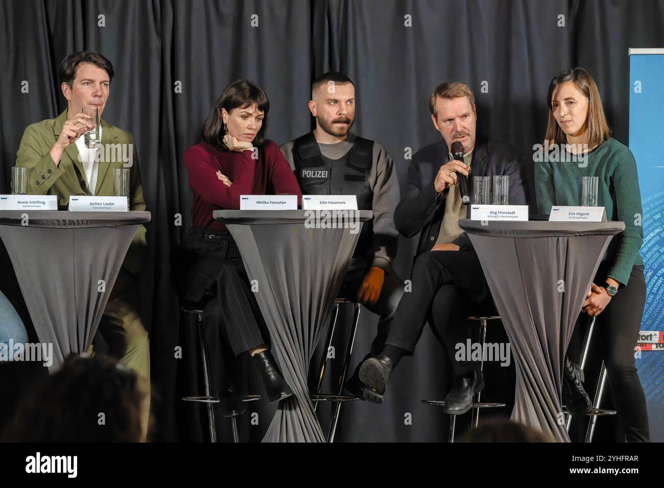 Neues Tatort-Team für Frankfurt am Main. Von links nach rechts: Jochen ...