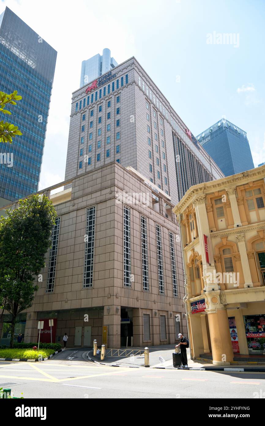 Singapore chinese shophouses hi-res stock photography and images - Alamy