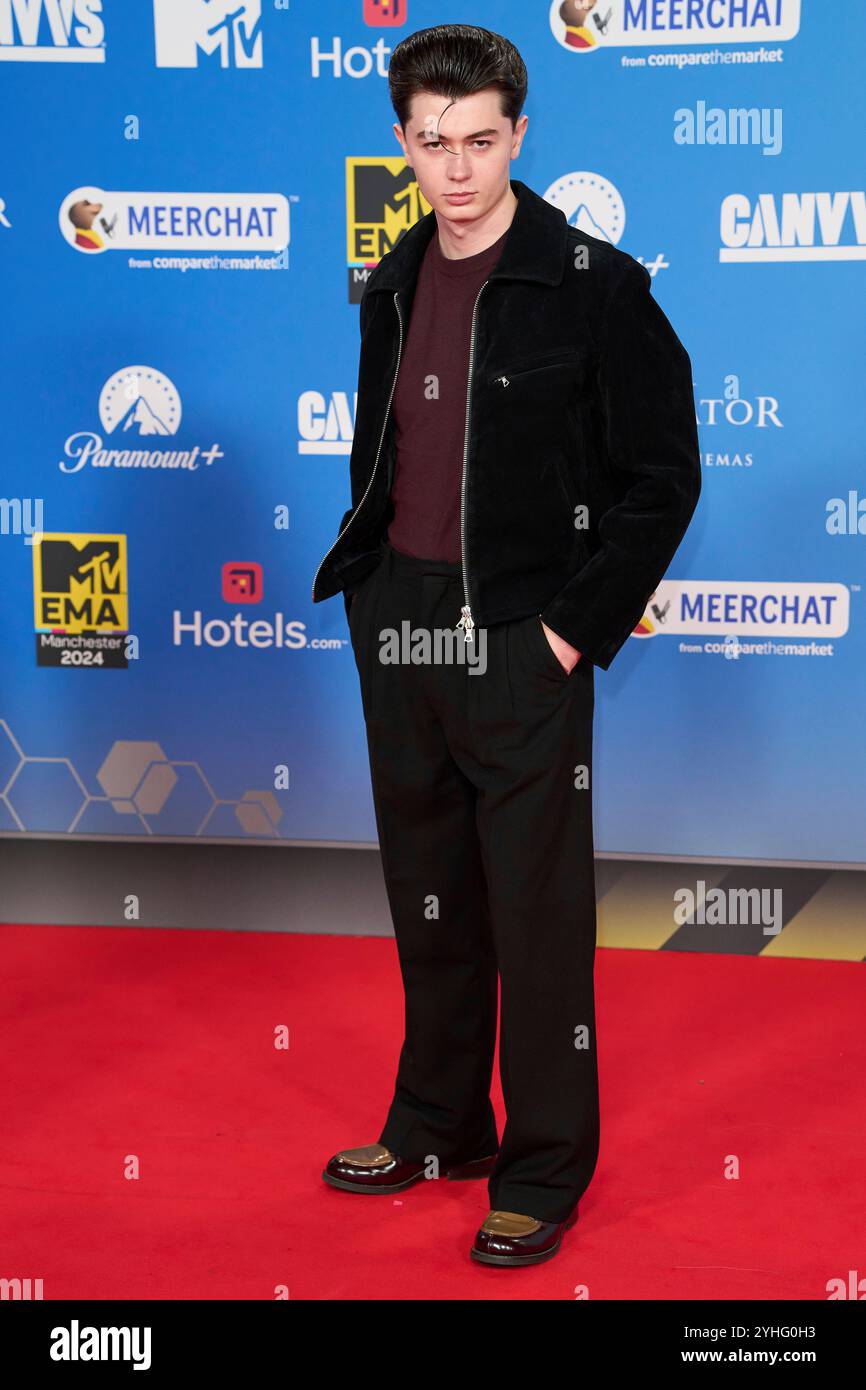 Elliot James Reay poses for photographers upon arrival at the MTV ...