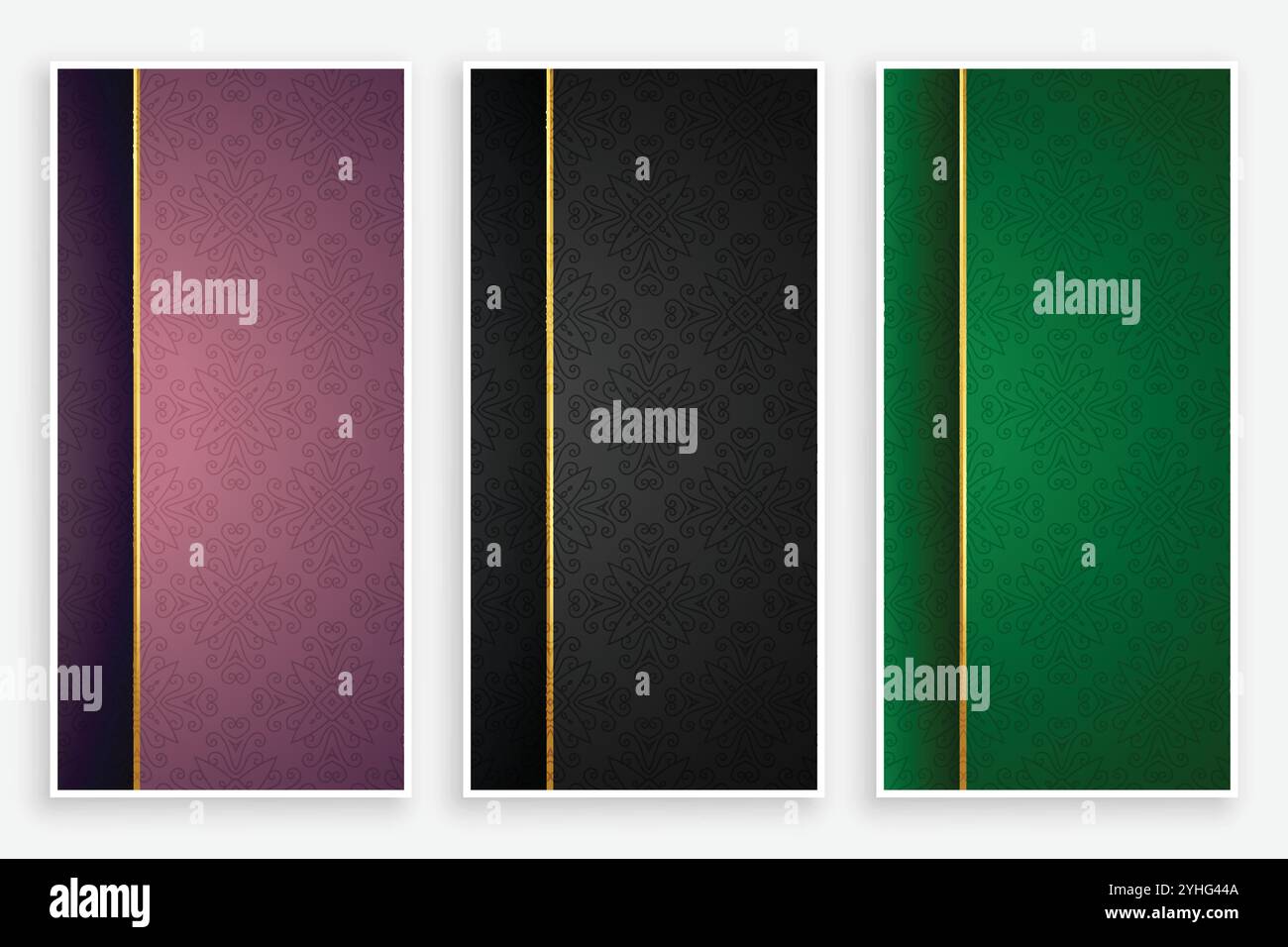 vintage style ornamental banners set Stock Vector Image & Art - Alamy