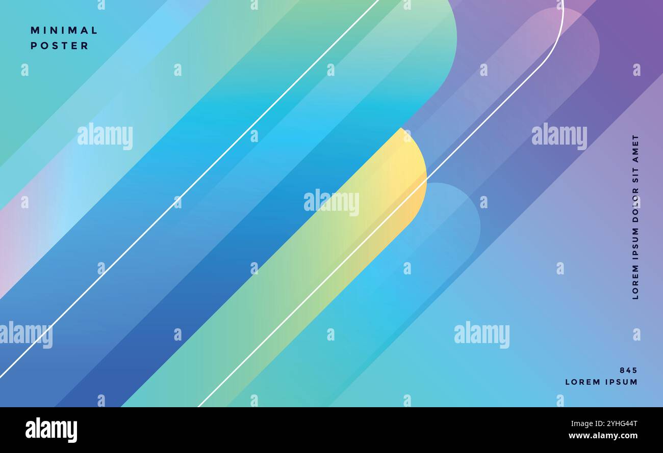 blue abstract lines banner design Stock Vector Image & Art - Alamy