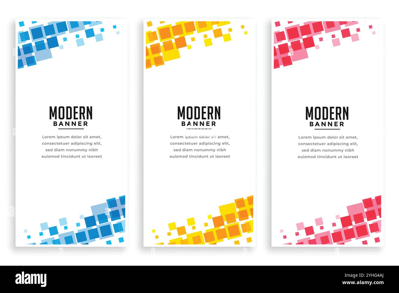 Mosaic squares Cut Out Stock Images & Pictures - Alamy