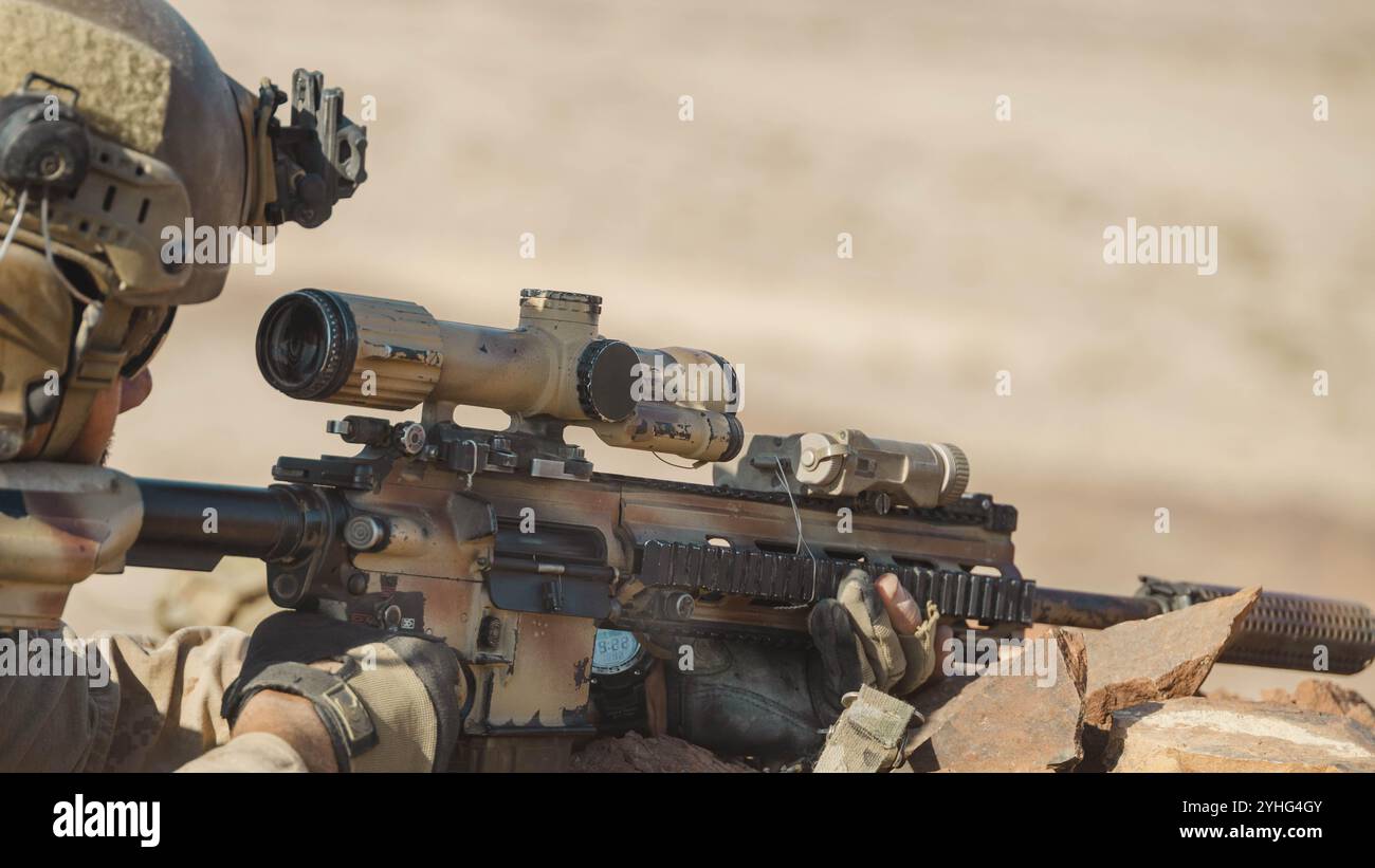 U.S. Marine Corps Lance Cpl. Robert Ruiz, a rifleman with 2d Battalion ...