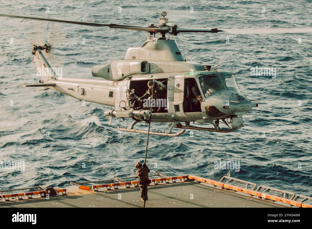 A U.S. Marine assigned to Reconnaissance Company, 15th Marine ...