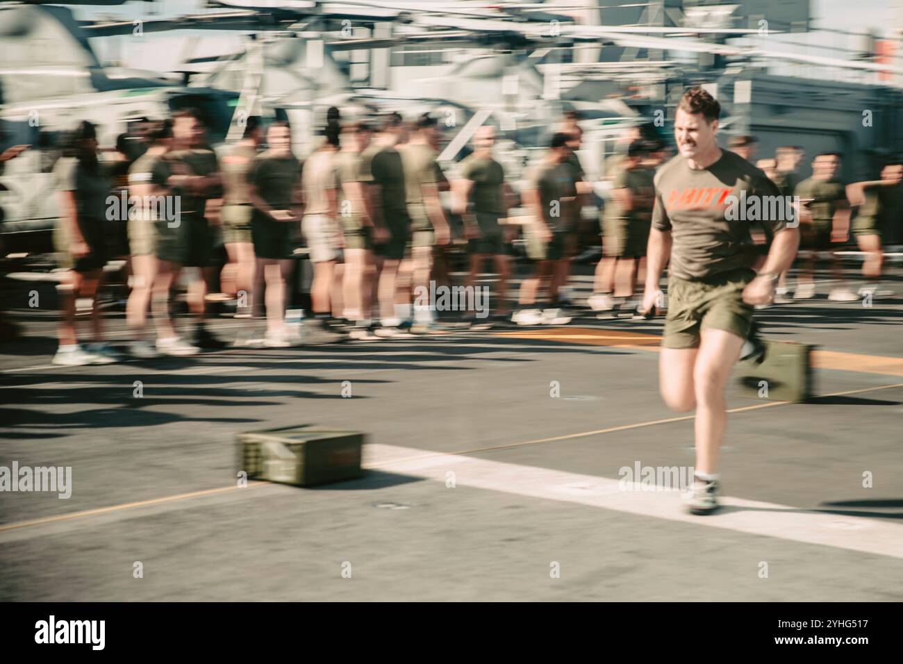 U.S. Marine Corps Sgt. Hunter Ficenec, the data systems chief assigned ...