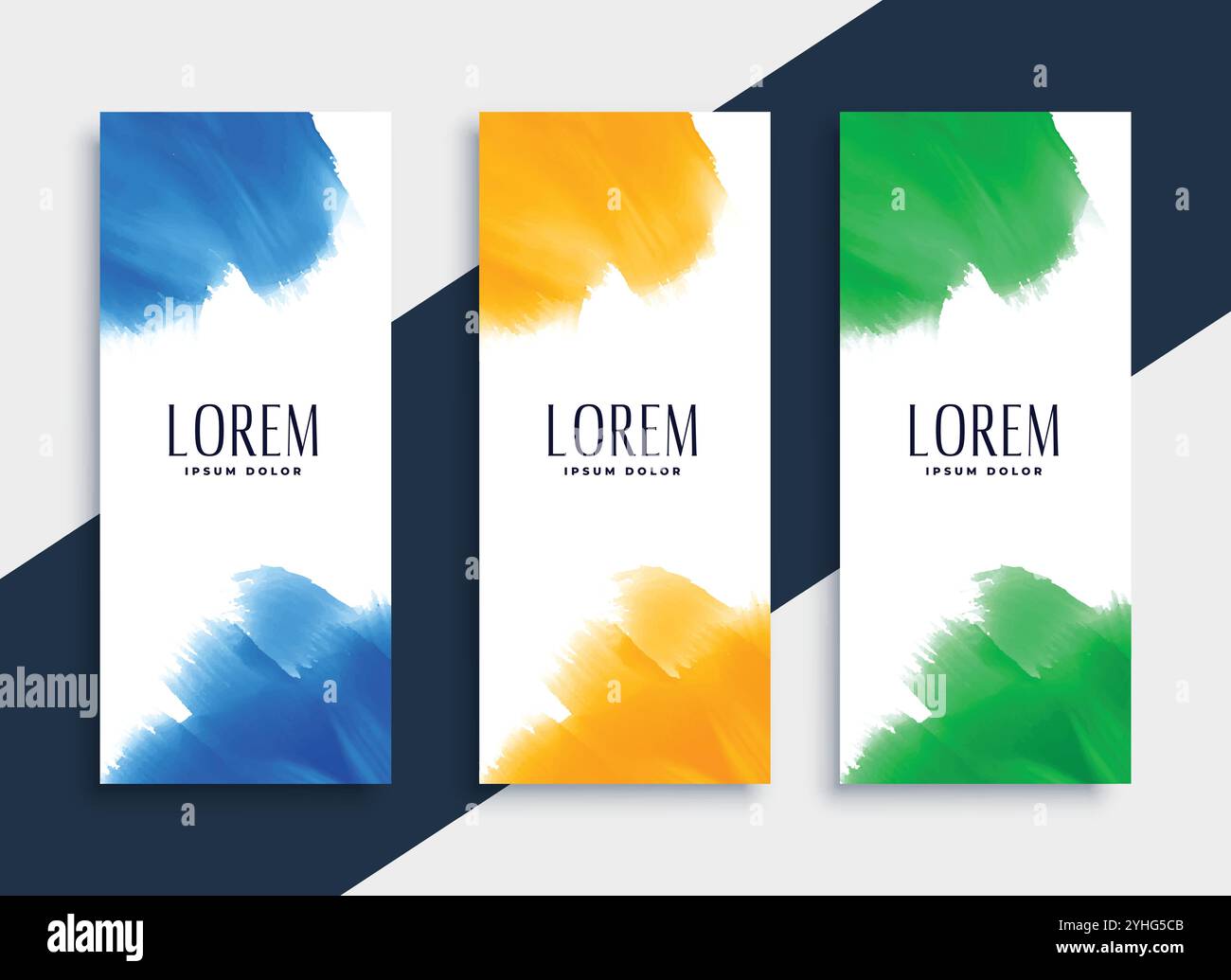 Set three abstract vertical hi-res stock photography and images - Alamy