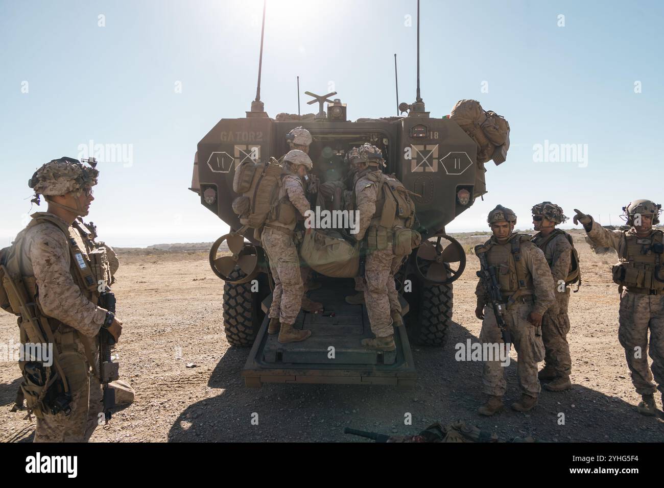 U.S. Marines and Sailors with 1st Battalion, 7th Marine Regiment, 1st ...