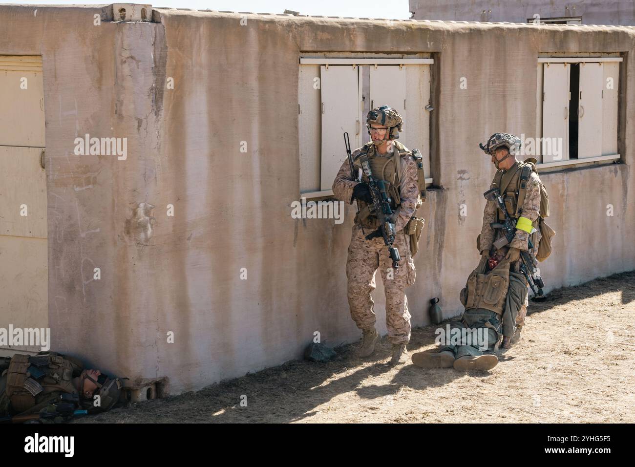 U.S. Marines with 1st Battalion, 7th Marine Regiment, 1st Marine ...
