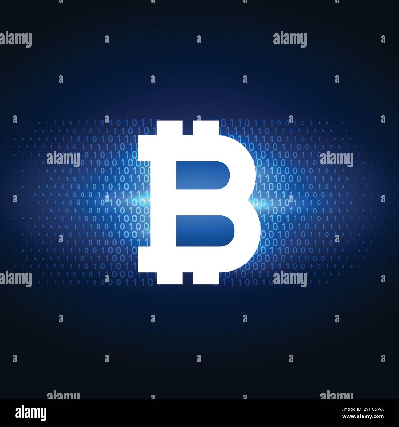 internet digital bitcoins symbol background vector illustration Stock ...