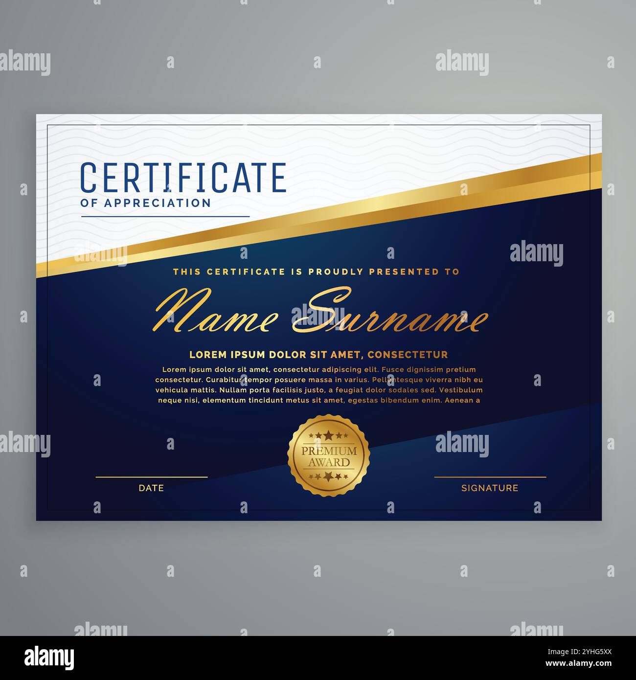 premium multipurpose business certificate template design in modern ...