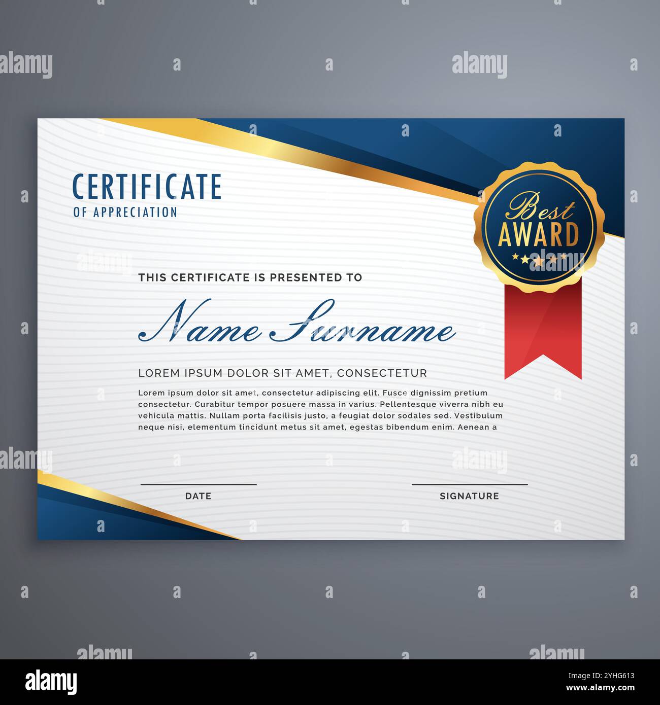 premium multipurpose business certificate template design in modern ...