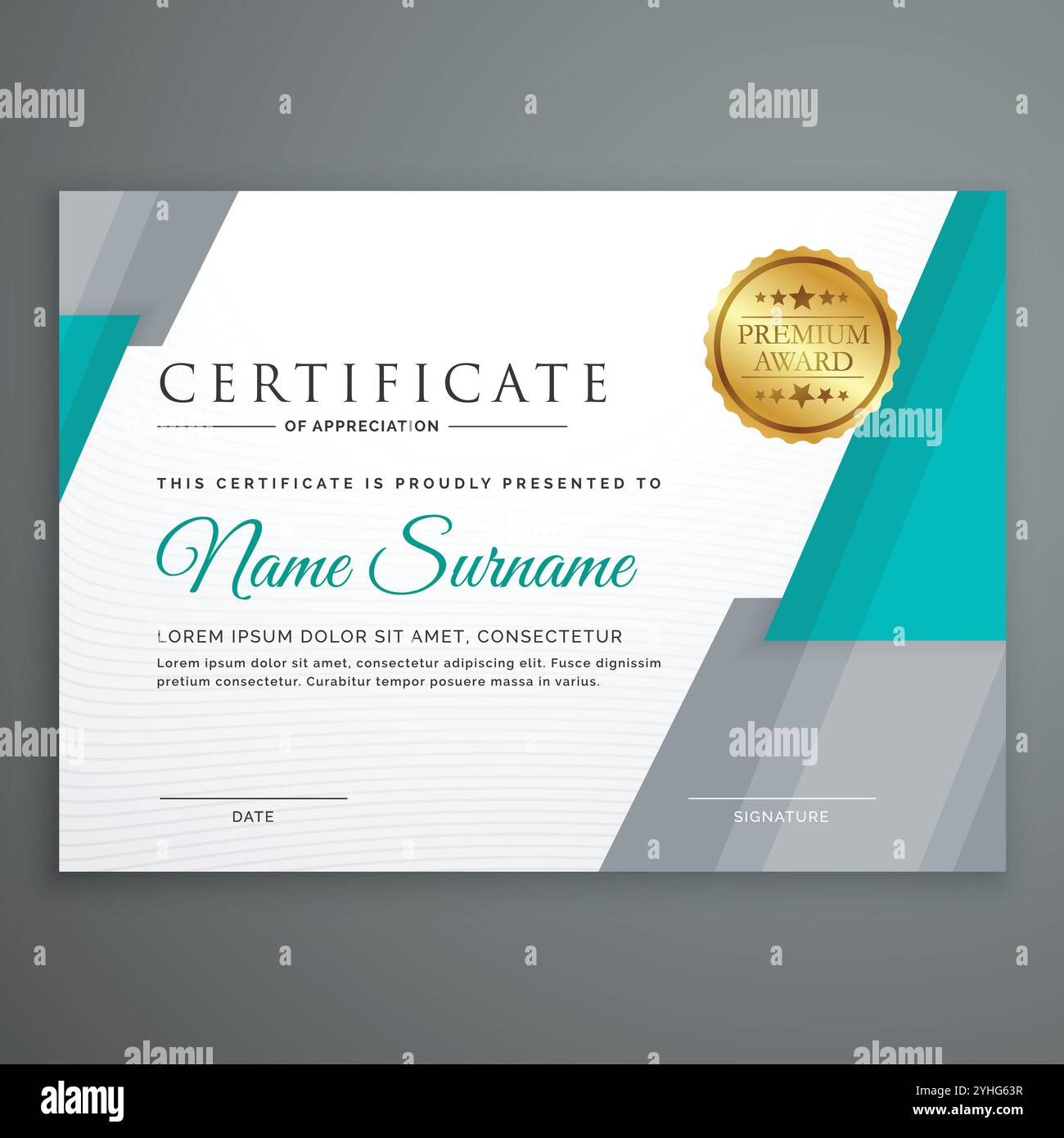 premium multipurpose business certificate template design in modern ...