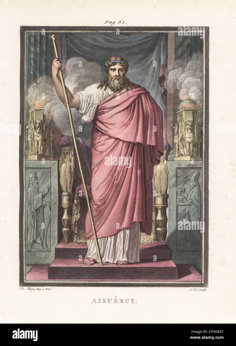 Esther before king ahasuerus hi-res stock photography and images - Alamy