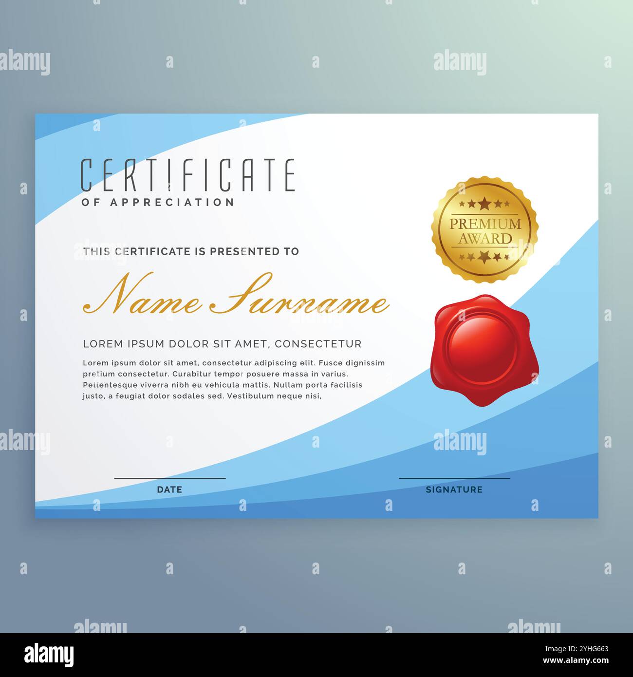 premium multipurpose business certificate template design in modern ...