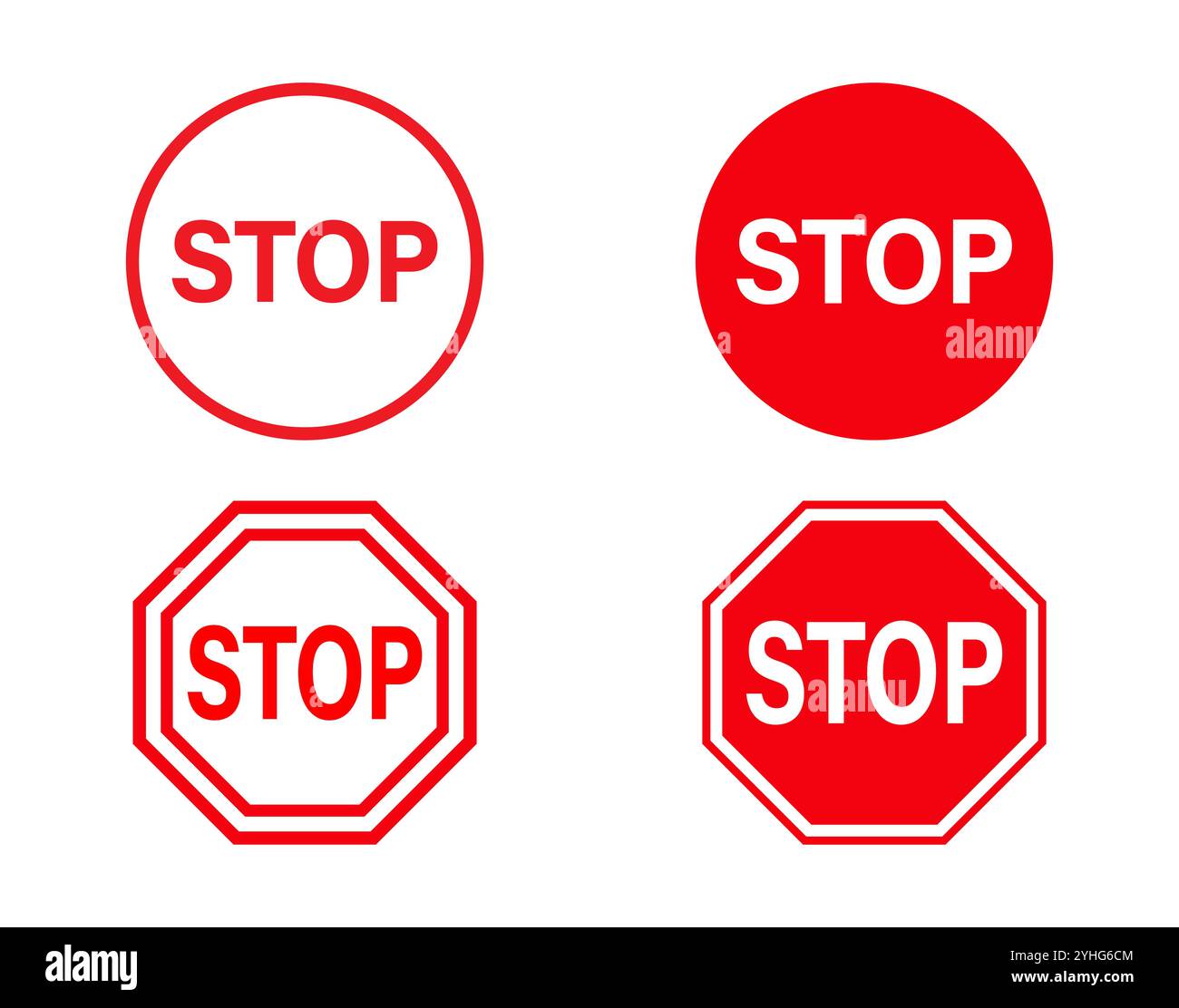Road with no entry sign Cut Out Stock Images & Pictures - Alamy